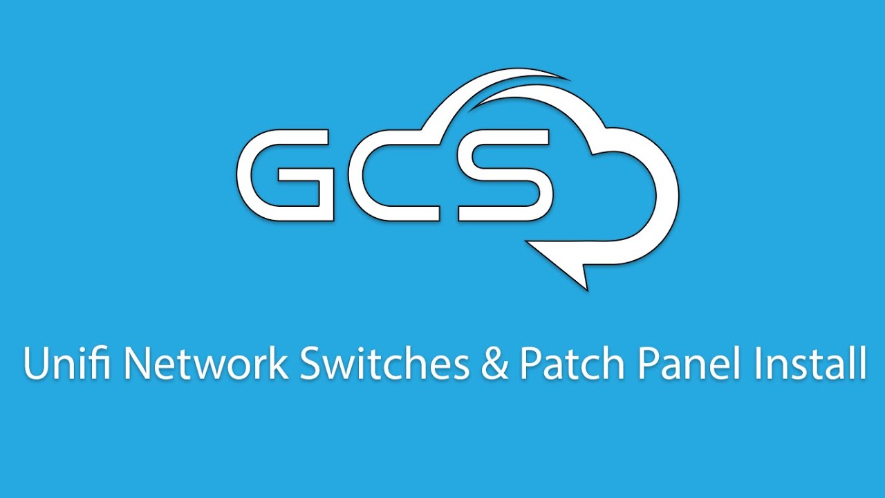 GCS IT Unifi Network Switches and Patch Panel Install - YouTube