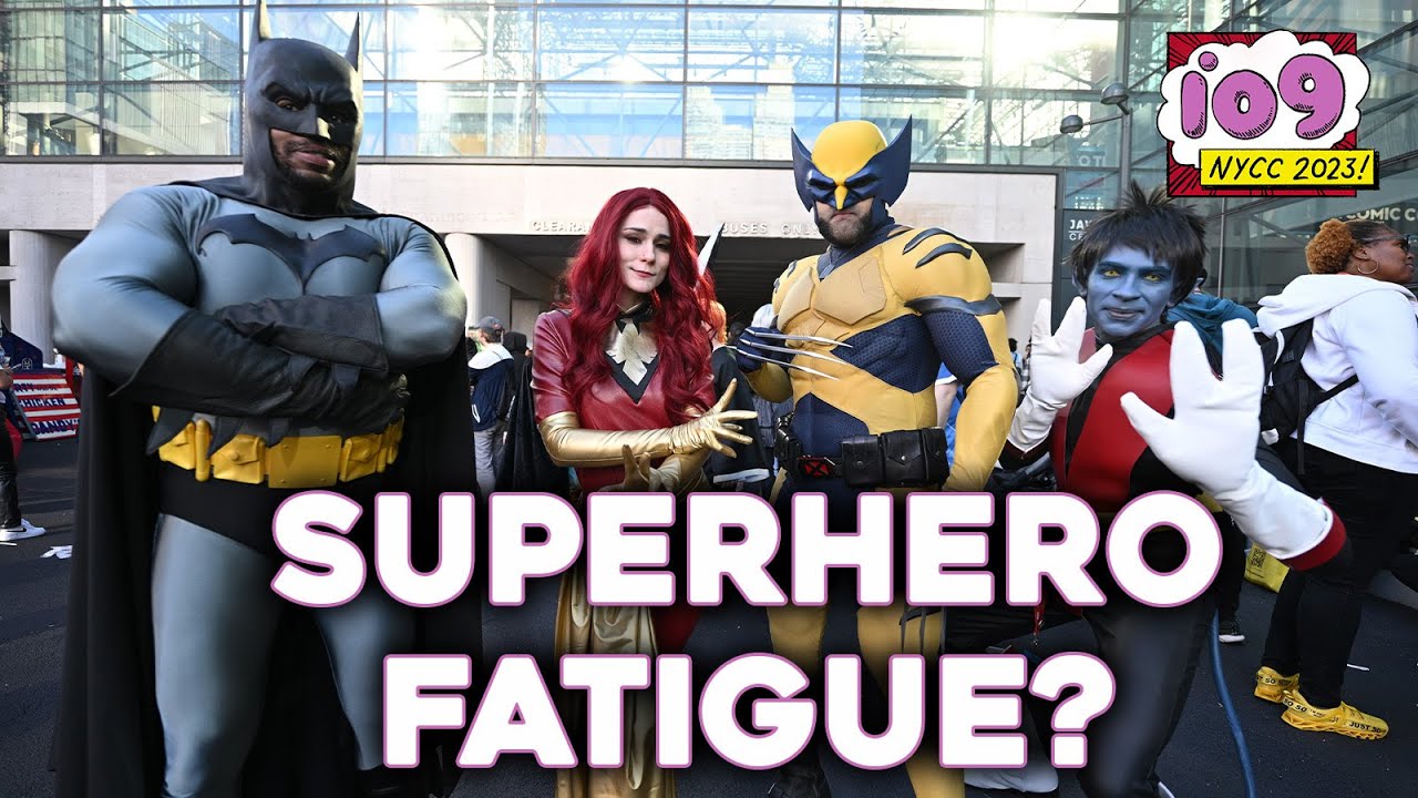 Are Fans Tired of Marvel and DC Movies? Superhero Fatigue at NYCC 2023 ...