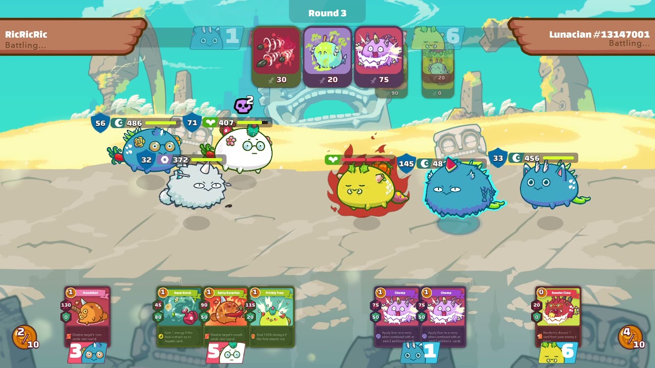 Axie Infinity: Season 19 Vine Dagger vs Bidens | 2 Disablesaur @ 1.8k ...