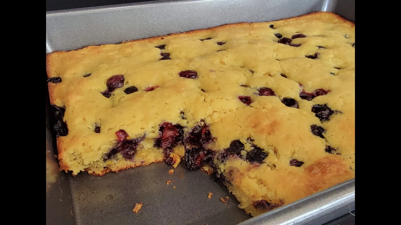 Blueberry Cornbread - YouTube