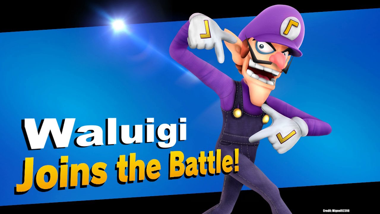 SSBU: Waluigi Moveset Mod (Very Early W.I.P.) - YouTube
