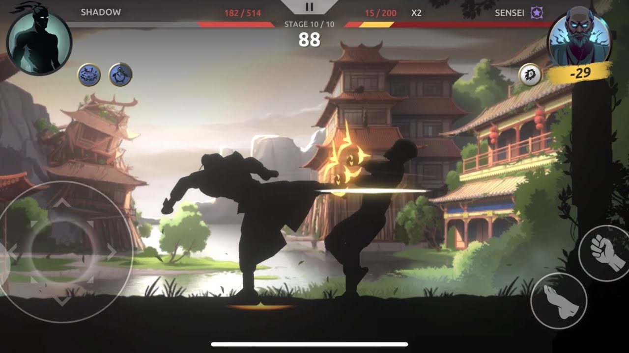 Shades : Shadow Fight Roguelike Gameplay - YouTube