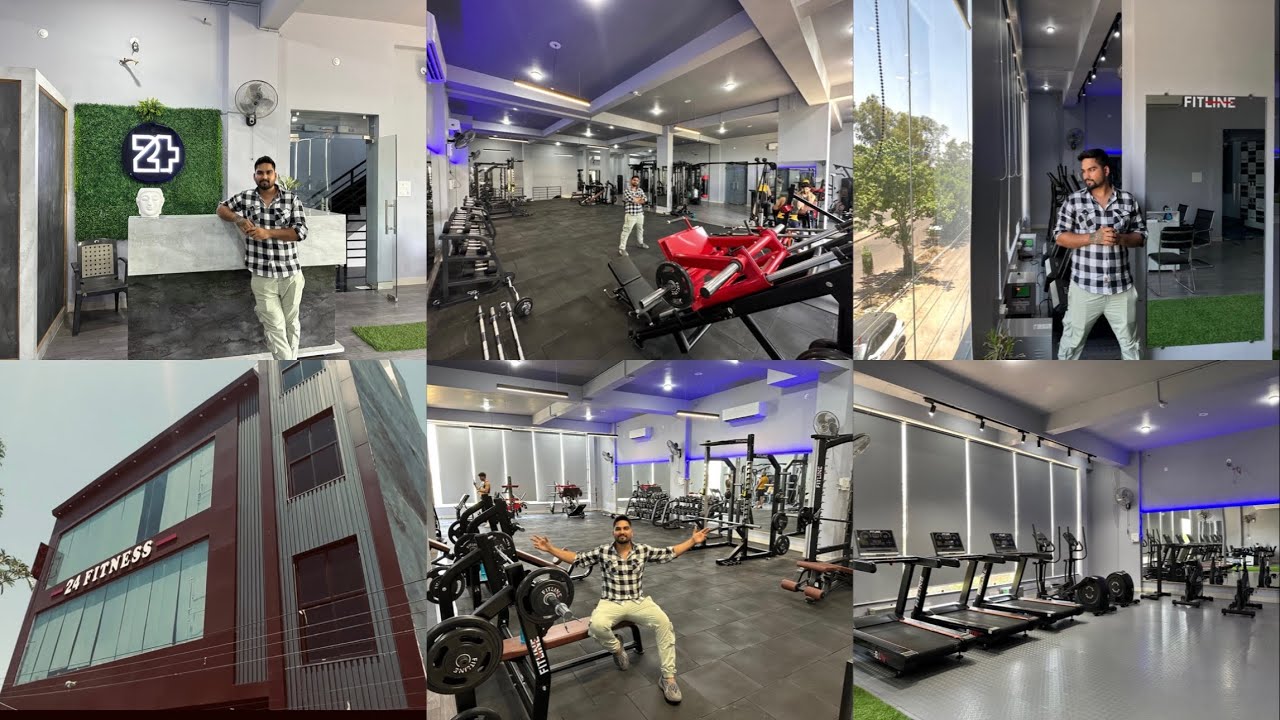 Kota’s Biggest Gym | 1 Cr+ Gym Setup | Powered by Fitline | R.k puram ...