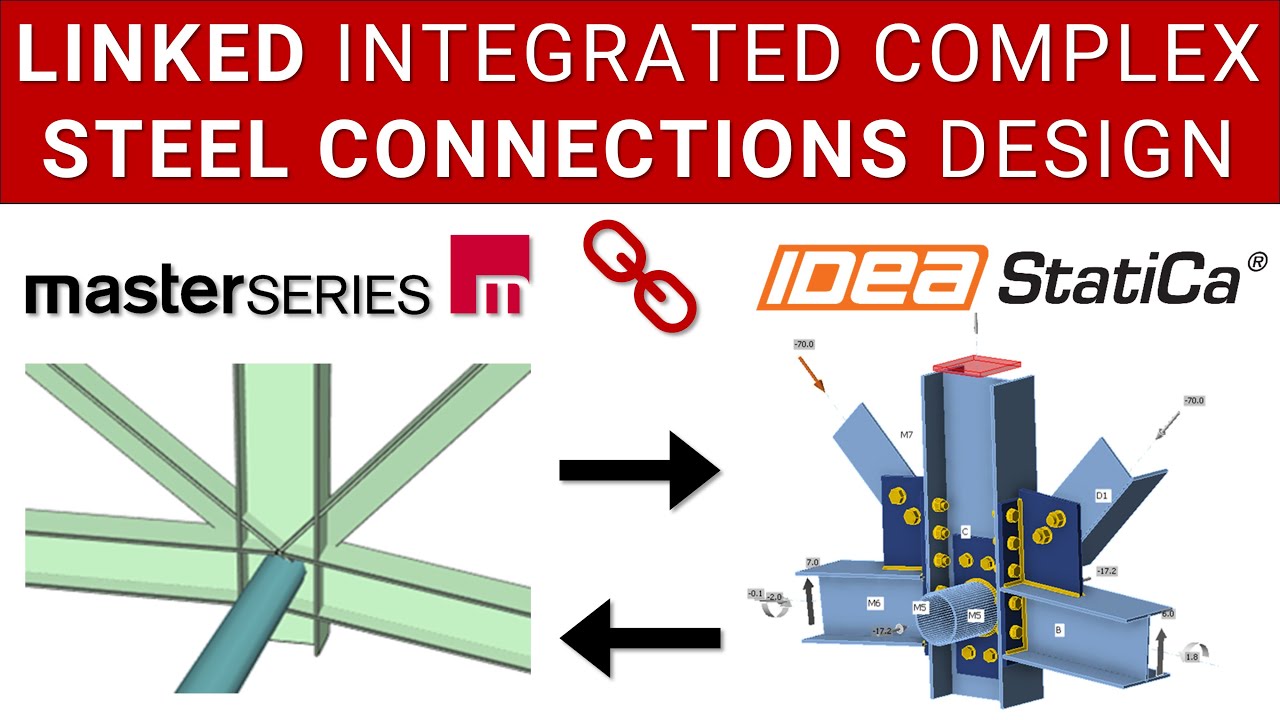MasterSeries + IDEA StatiCa: New Integration for Complex Steel Connections (Structural ...