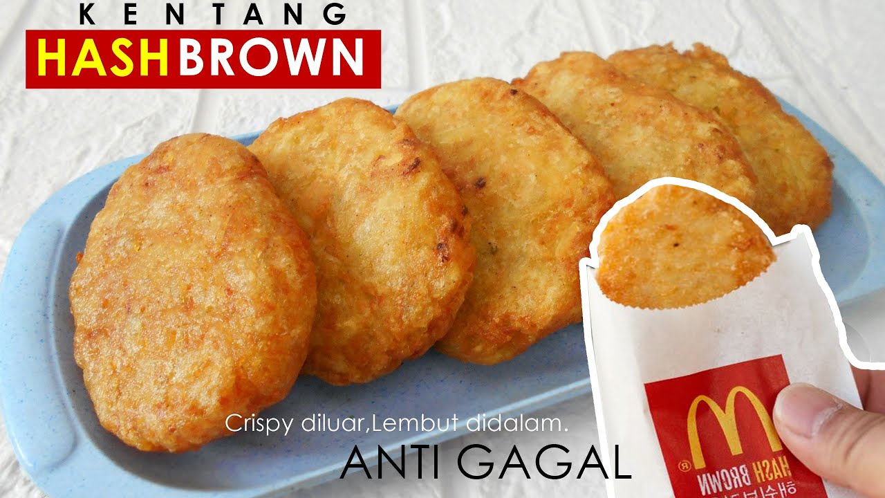 MEMBUAT KENTANG HASHBROWN Ala Mcd SIMPLE dan Enak - YouTube