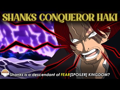 Explaining Detail About The Most Powerful Shanks Conqueror Haki - YouTube