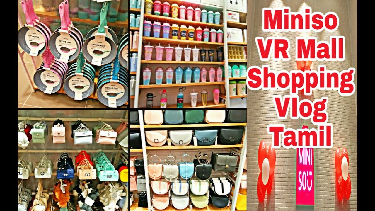 Miniso Store Tour VR Mall Chennai || Shopping Vlog தமிழில் || Chennai ...