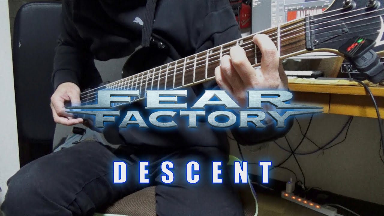 FEAR FACTORY - DESCENT Guitar Cover - YouTube