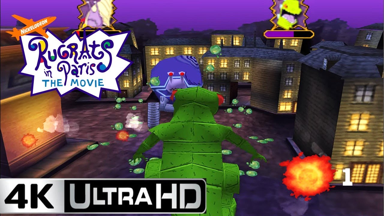 Rugrats in Paris - Reptar vs Robosnail - YouTube