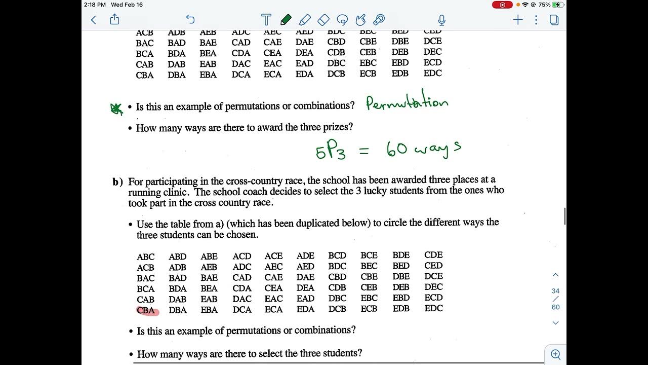 Permutations and Combinations L5 Intro - YouTube