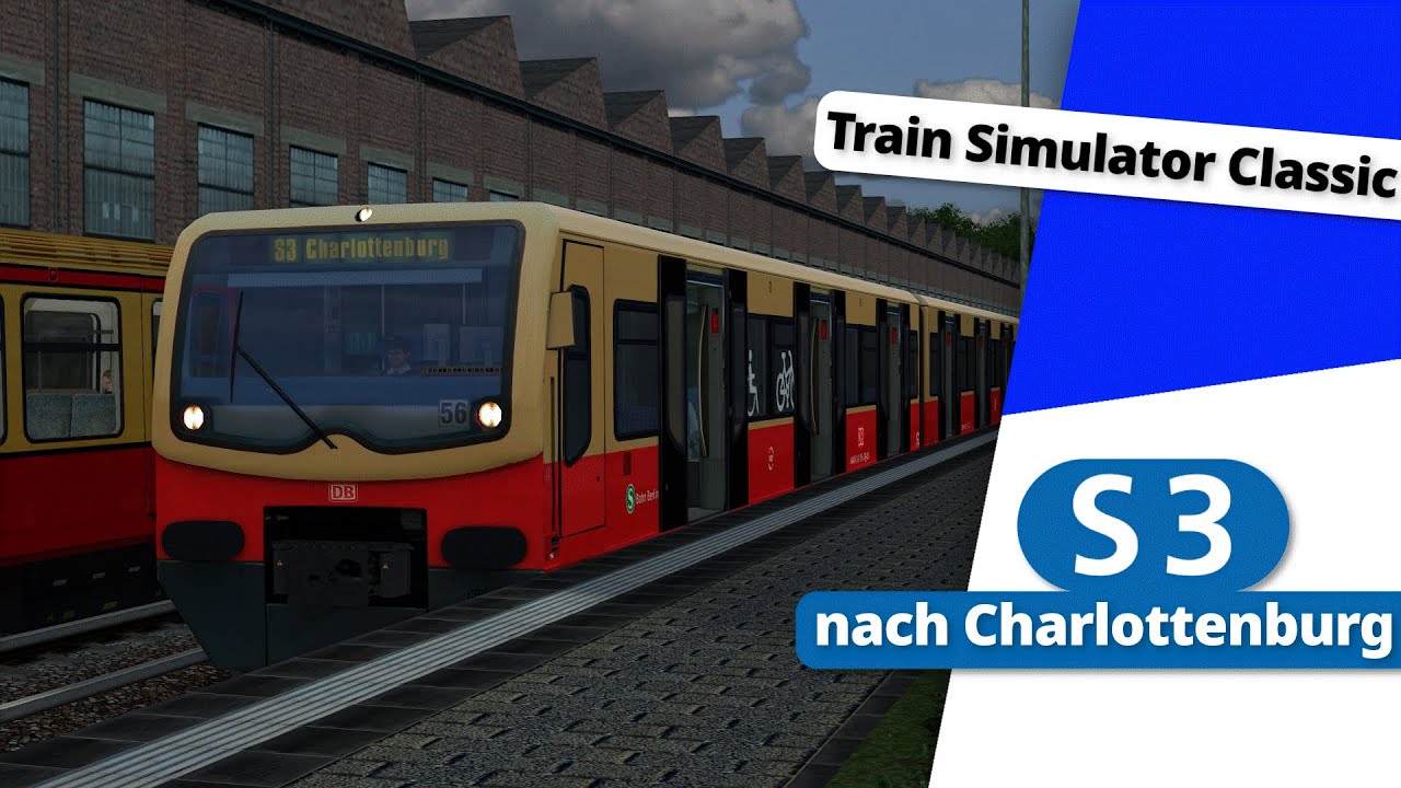 S-Bahn Berlin - Am Frühen morgen nach Charlottenburg auf der S3 ...