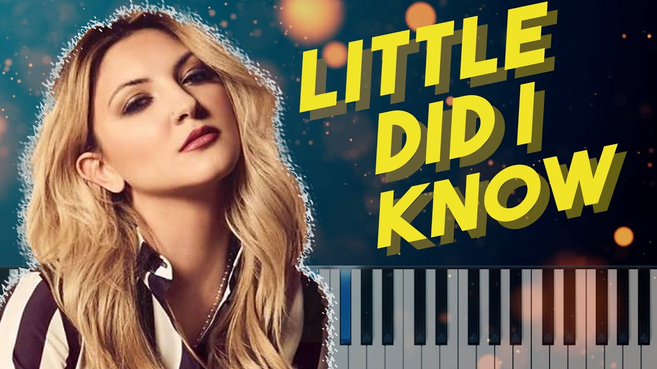 Julia Michaels - Little Did I know | Piano Tutorial - YouTube