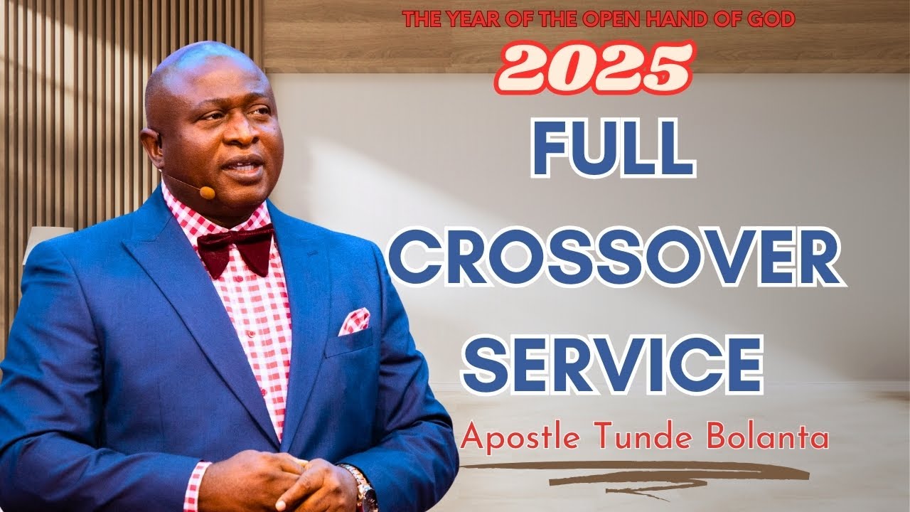 Full Crossover Service 2025: The Year of the Open Hand of God. Be ...