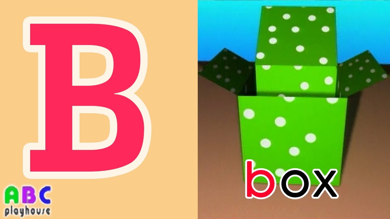 【中英字幕】ABC教學 第4集 Box｜單字A-Z｜YOYO｜ABC Playhouse｜兒童英文教學Learning English For ...