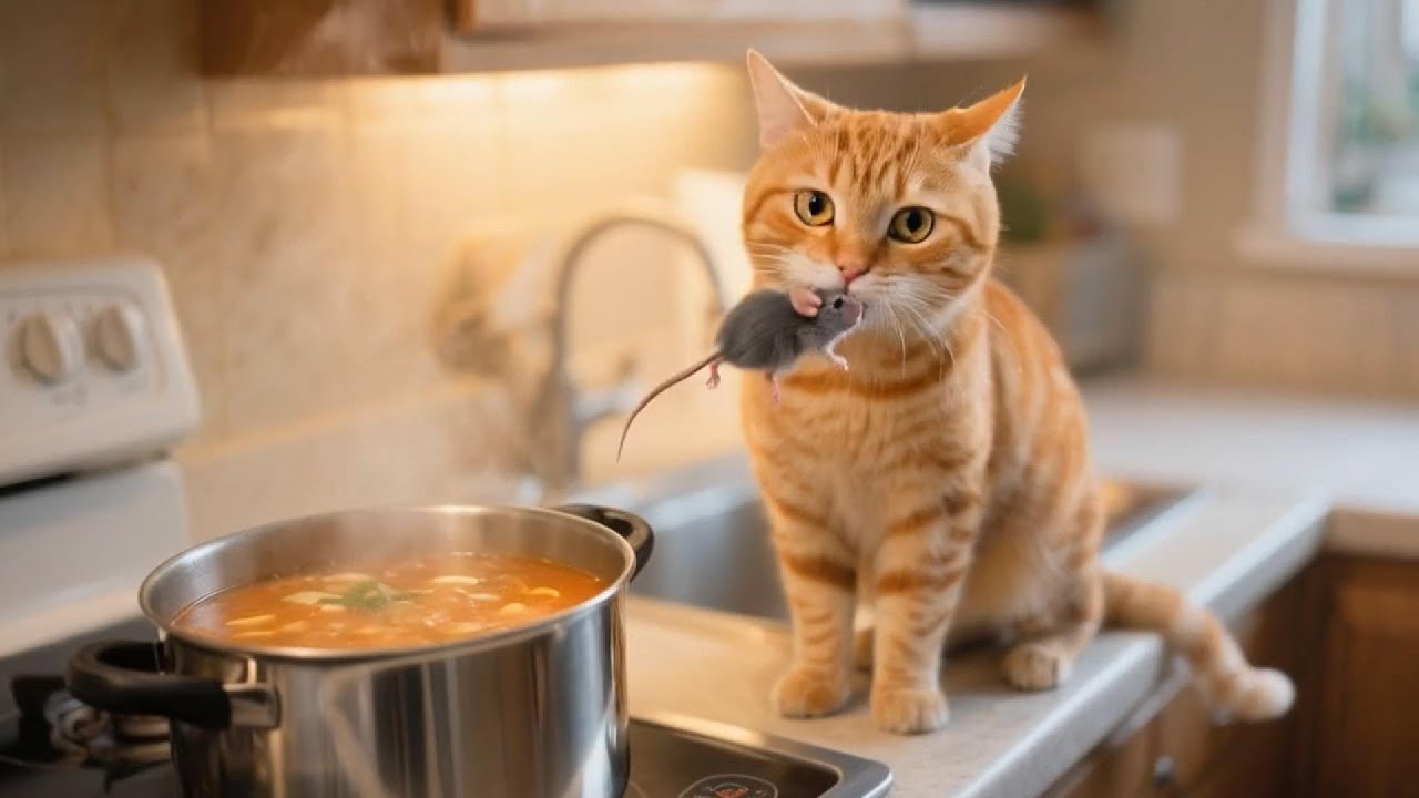 Cat Busted With a “Snack Heist” 🐱🐭🤣 - YouTube