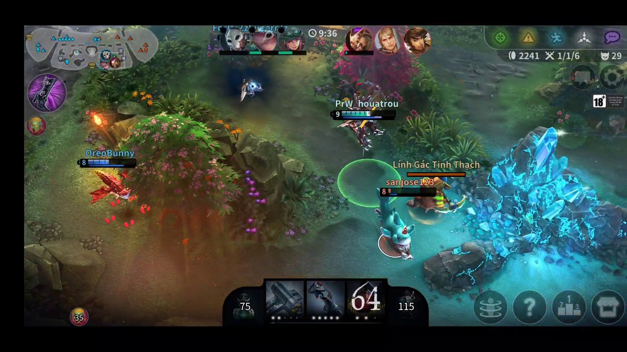 Vainglory rank 3v3 - Joule - YouTube