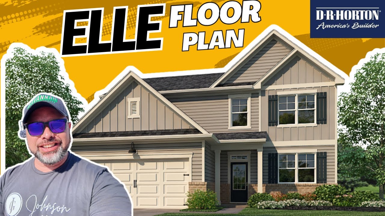 Savannah GA New Construction Homes | Check Out The Staged Elle Floor ...