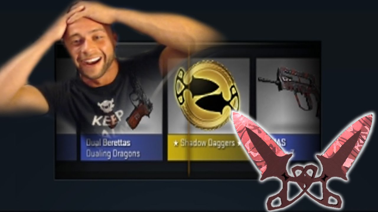 CS GO - UNBOXING NEW SHADOW DAGGERS KNIFE *MUST WATCH (Counter Strike ...