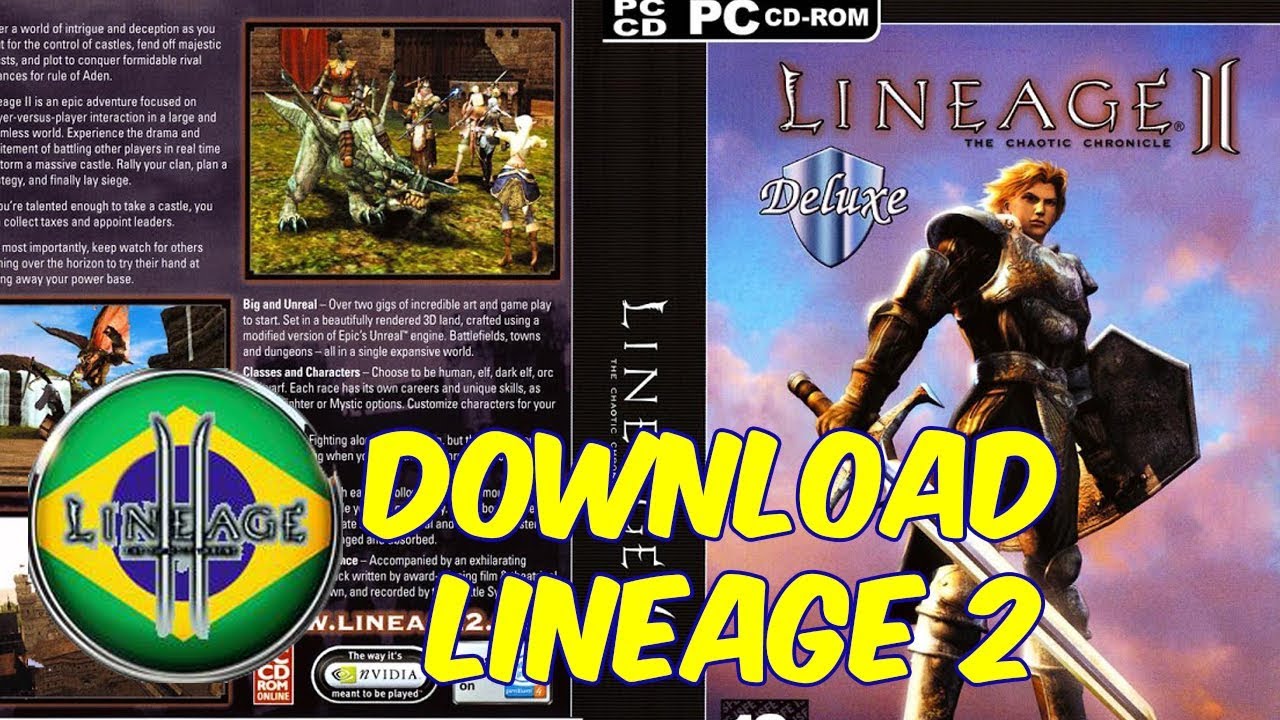 DOWNLOAD E INSTALAÇÃO LINEAGE 2 INTERLUDE - YouTube
