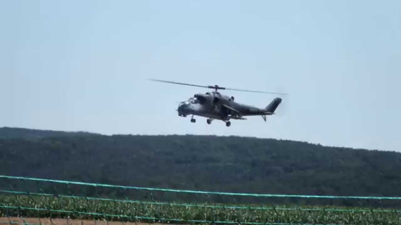 Mil Mi-24 Hind, jet RC attack helicopter, Jets over Czech 2015 - YouTube