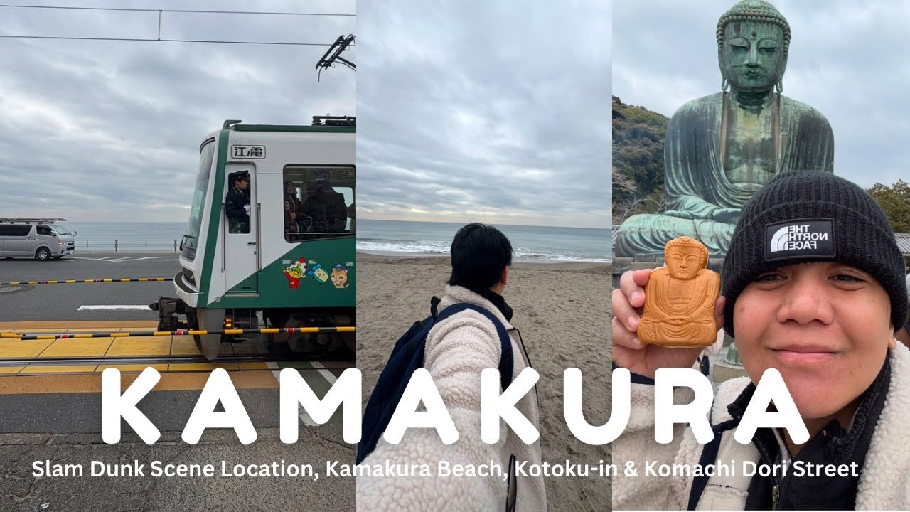 KAMAKURA, JAPAN 2025 | Slam Dunk Scene Location, Kamakura Beach, Kotoku ...