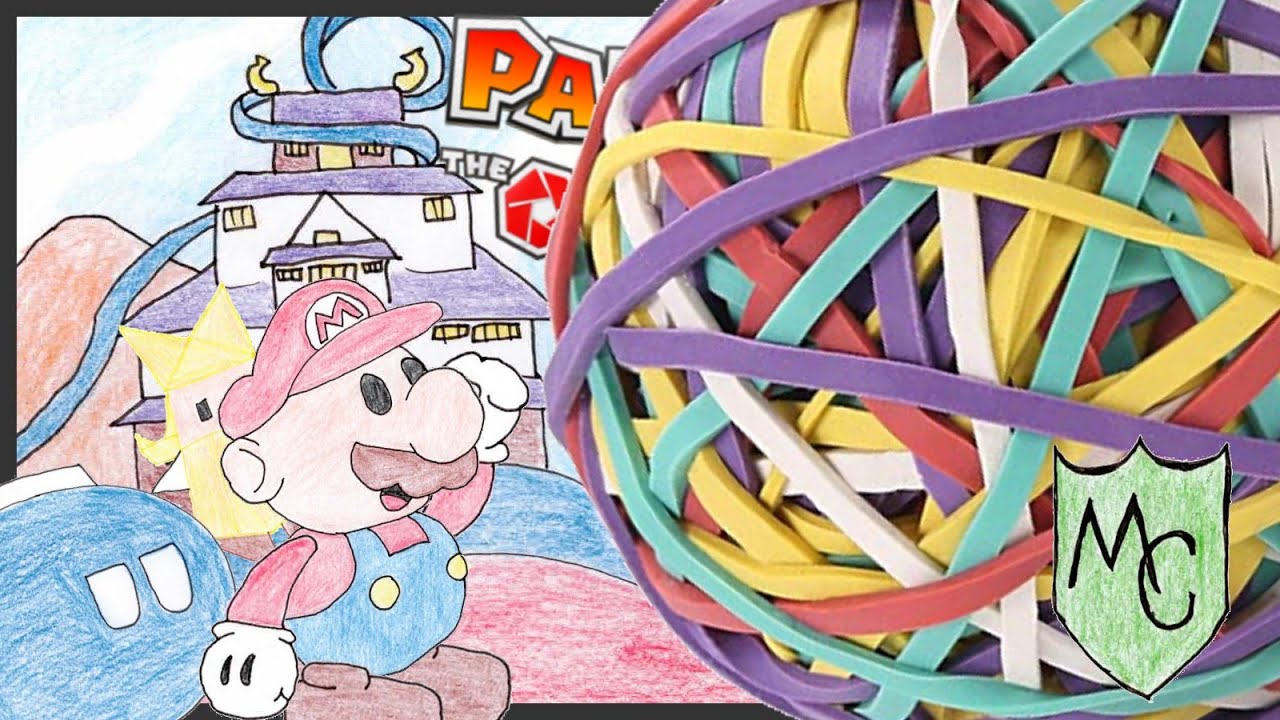 Battle against the rubber bandit | Paper Mario: The Origami King (27 ...