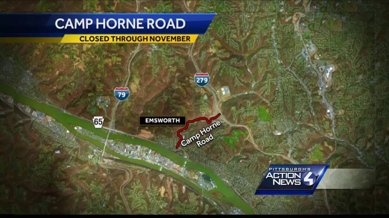 Camp Horne Road in Emsworth to close mid-August through November - YouTube