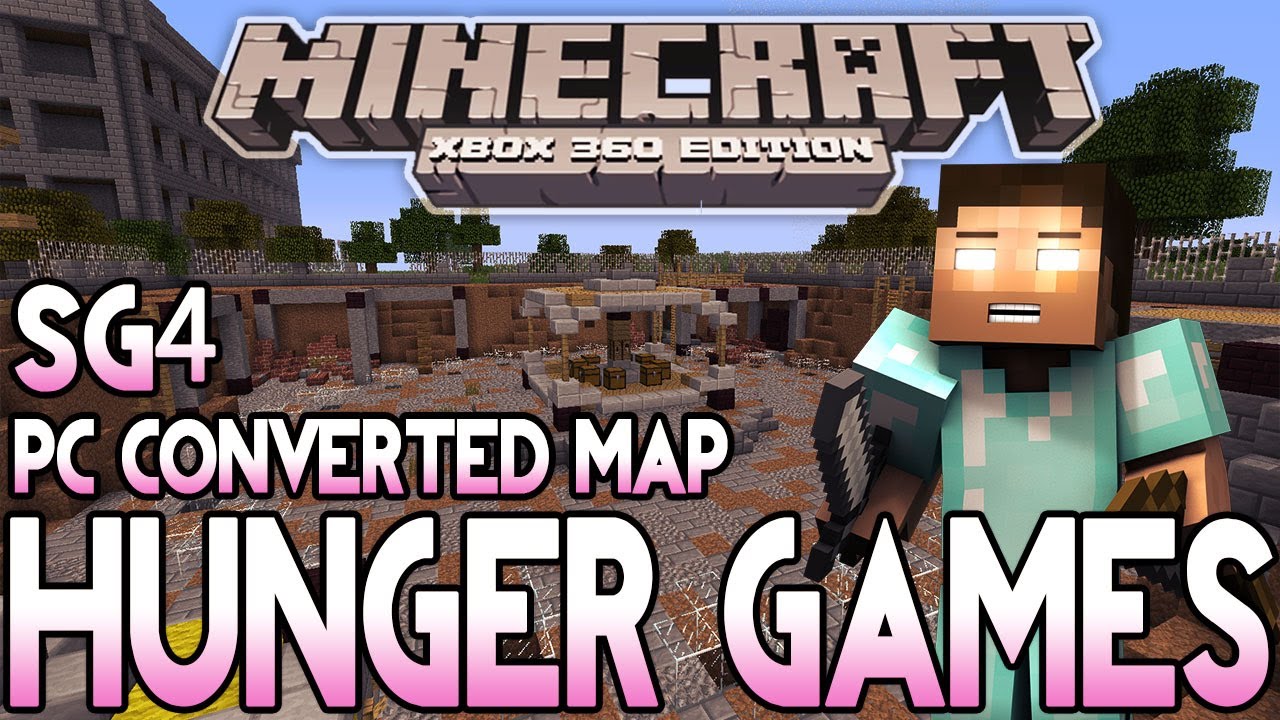 Minecraft Xbox Youtuber Hunger Games | SG4 Map (Converted from PC ...
