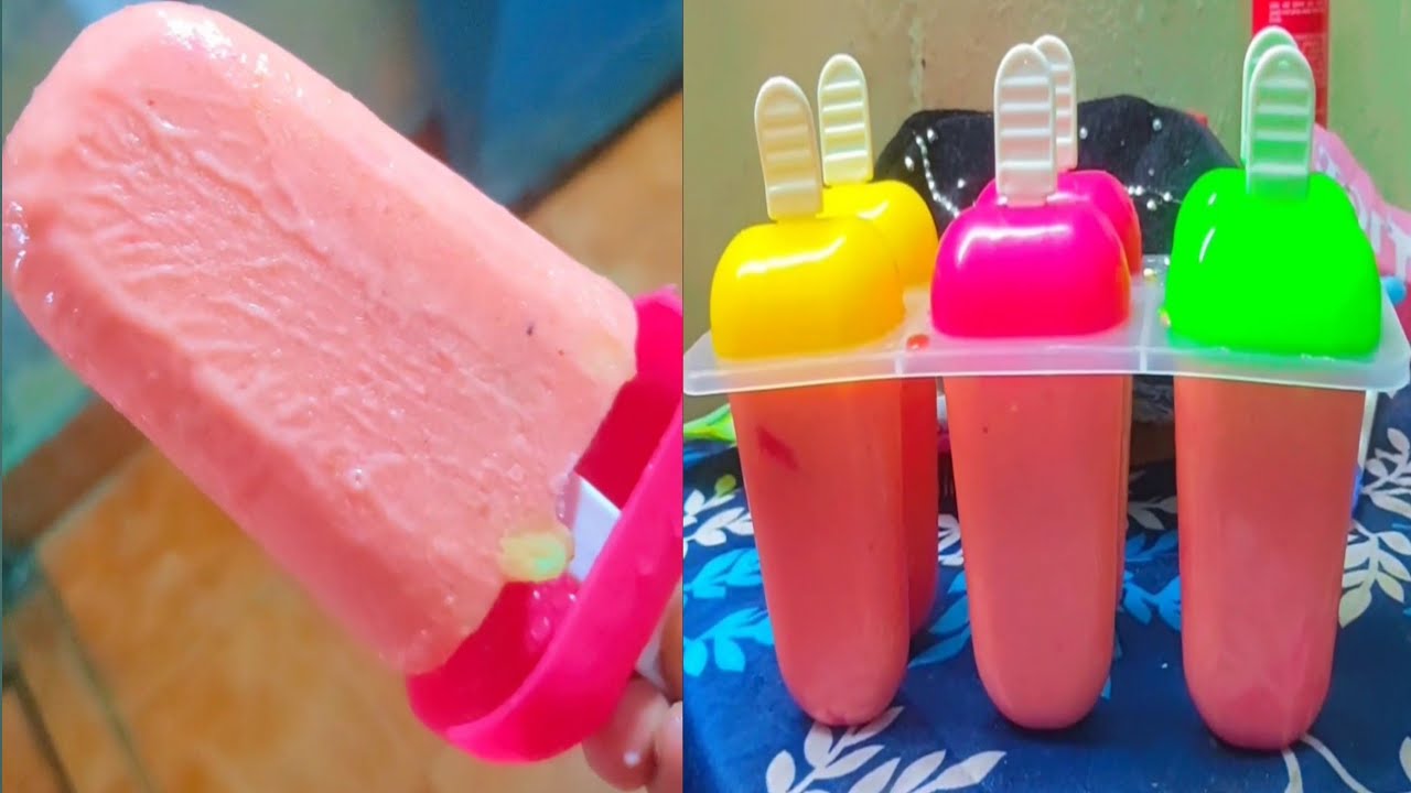 kesar badam icecream recipe ️।quick &easy tricks cook by farheen ...