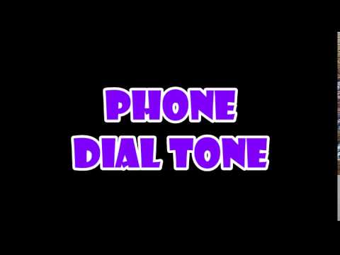 PHONE DIAL TONE - YouTube