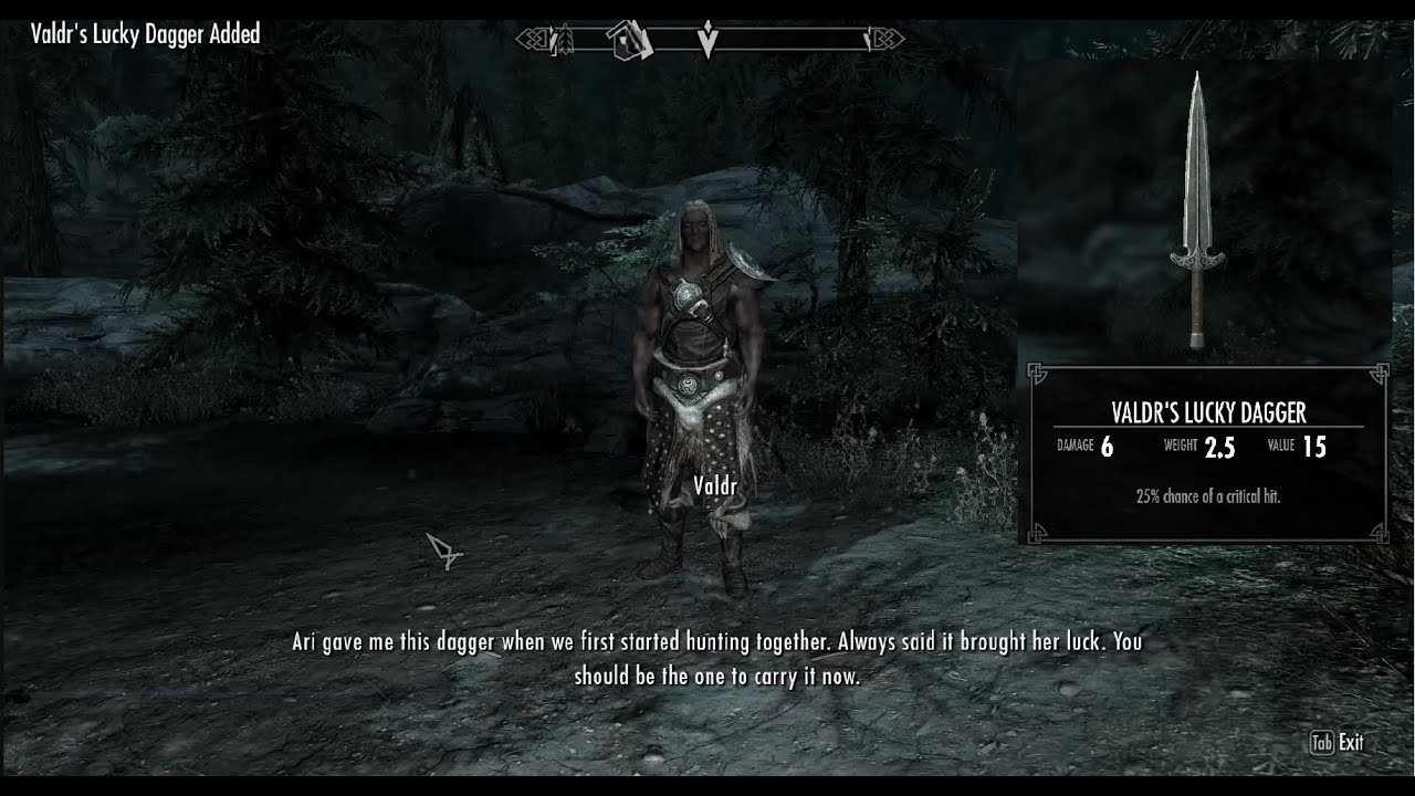 Skyrim Part 110 (Locate Valdr's hunting party) - YouTube