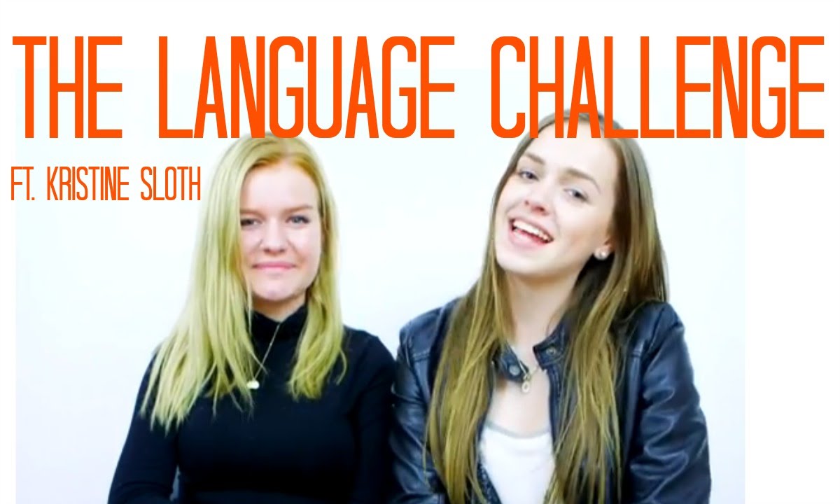 THE LANGUAGE CHALLENGE - Ft. Kristine Sloth (PART 1) - YouTube