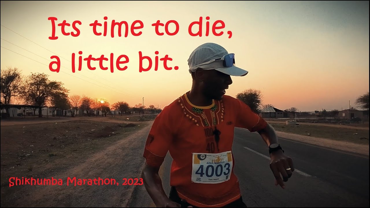Shikhumba Marathon 2023 - time to die a little bit - YouTube