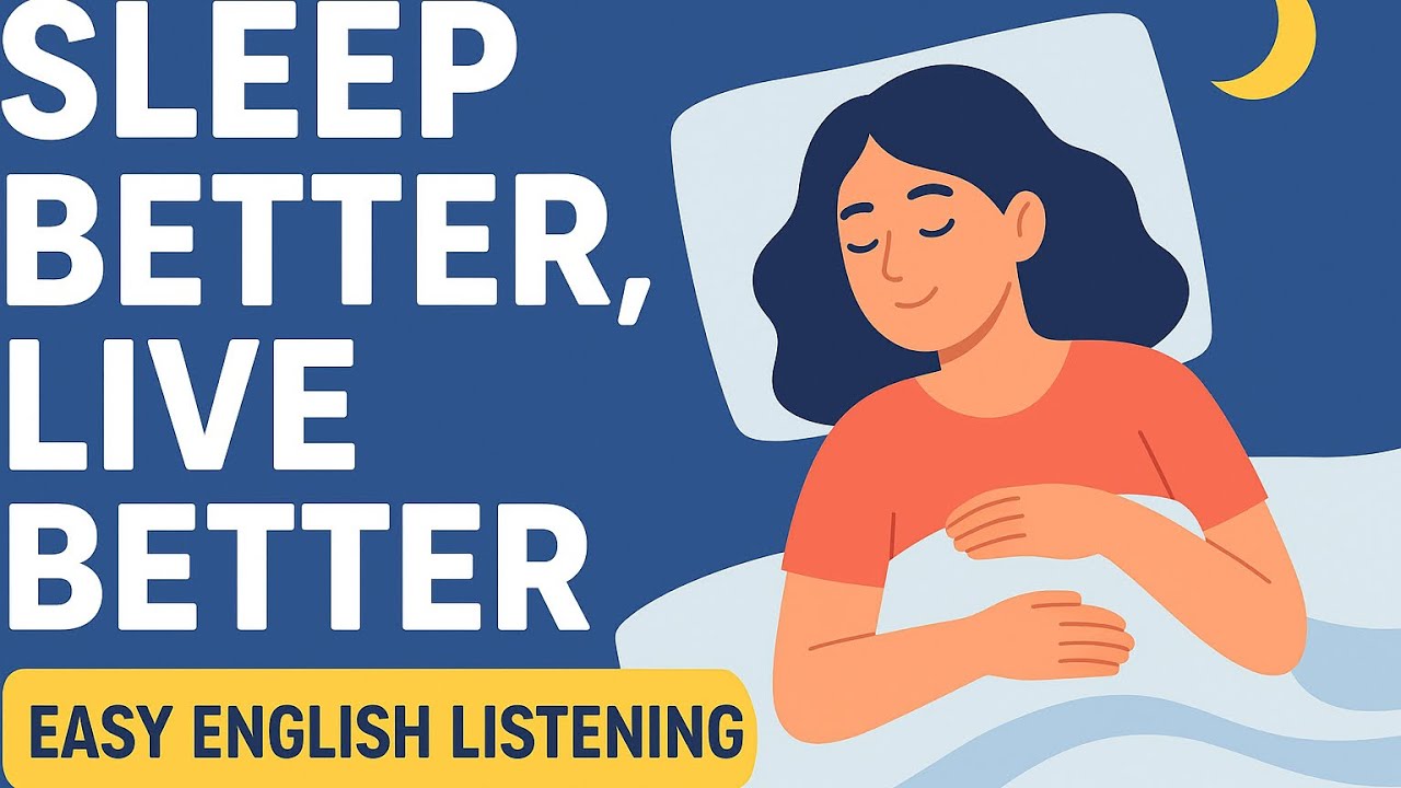 Sleep Better, Live Better | Easy English Listening Practice for ...