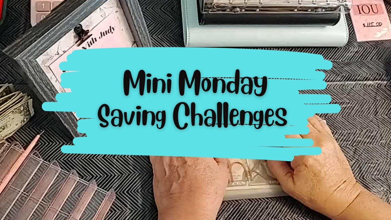 Mini Saving Challenge Monday | Low Budget | Fixed Income - YouTube