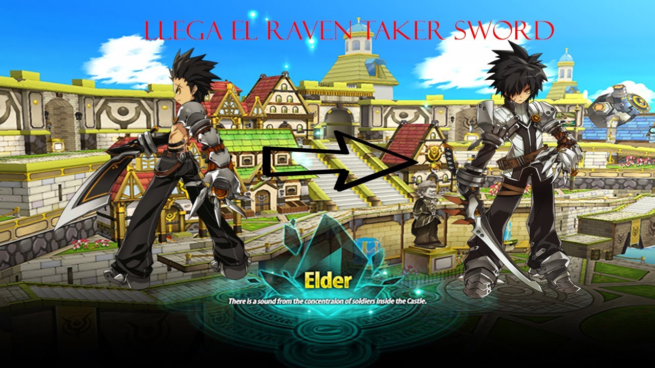 llega el raven sword taker/elsword - YouTube
