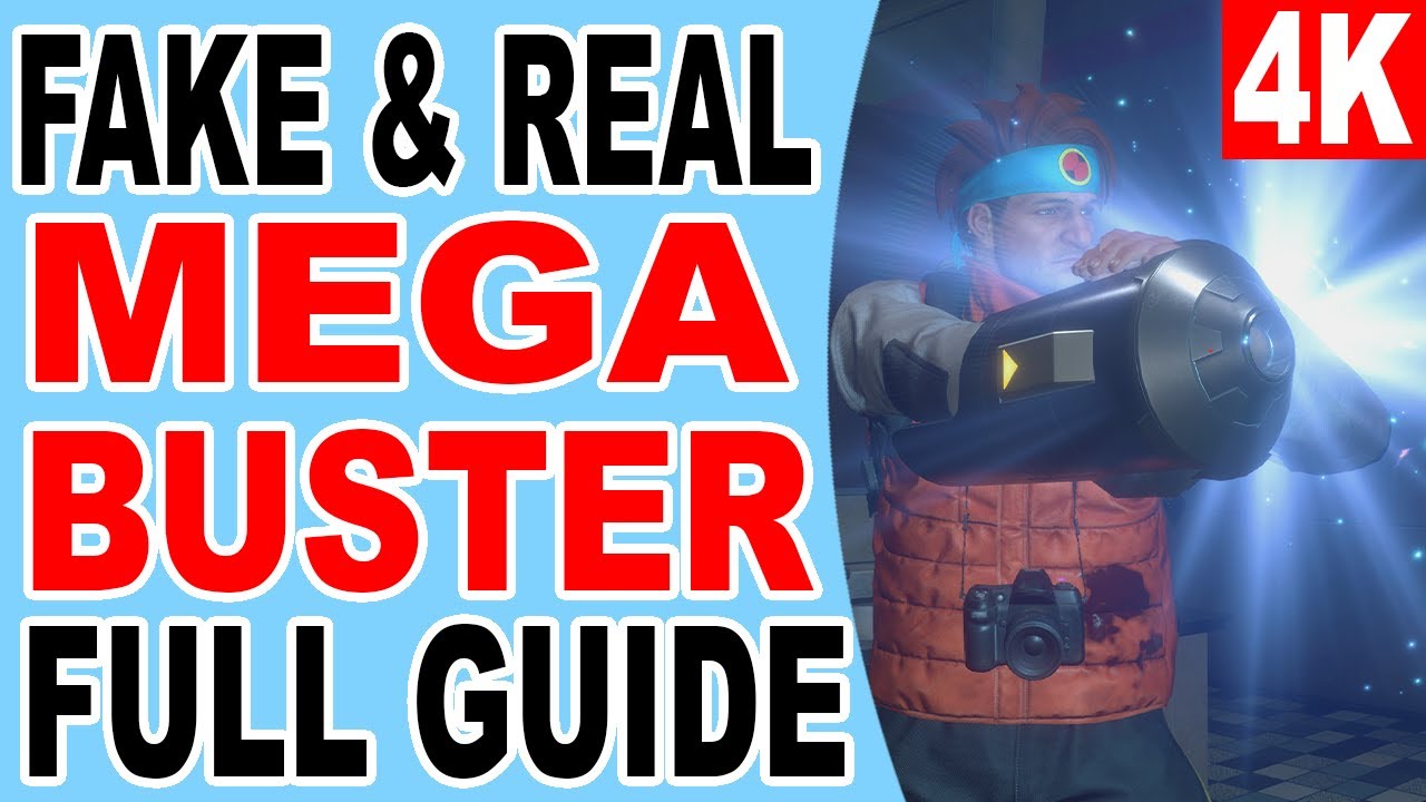Fake & Real Mega Buster Location - Mega Buster Toy Blender - DRDR Dead ...