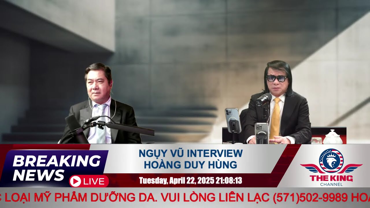 NGỤY VŨ INTERVIEW HOÀNG DUY HÙNG - 04/22/2025 - The KING Channel - YouTube