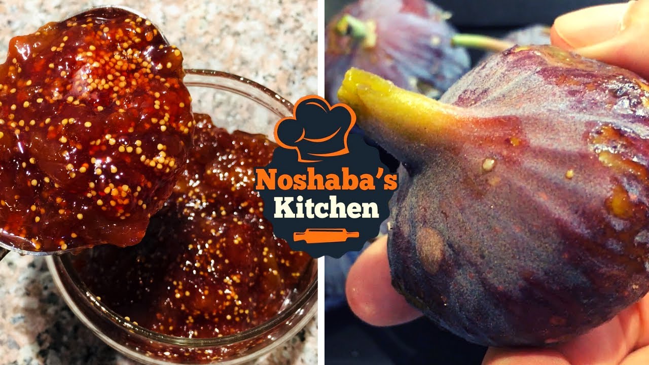 Homemade Fresh Fig Jam Recipe | How to Make Fig Jam | Anjeer ka Jam ...