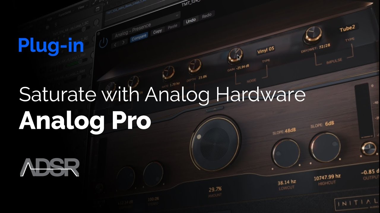 Analog Pro - Saturate with Analog Hardware - YouTube