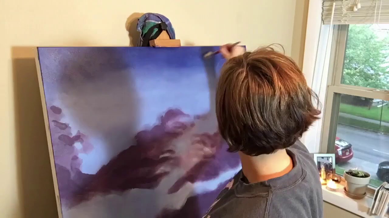 Painting With Angela Ep 3, Pt 1. - YouTube