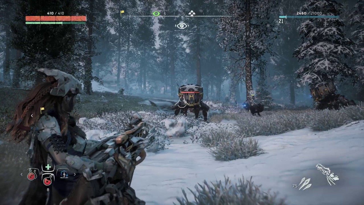 Horizon Zero Dawn™ big gun - YouTube