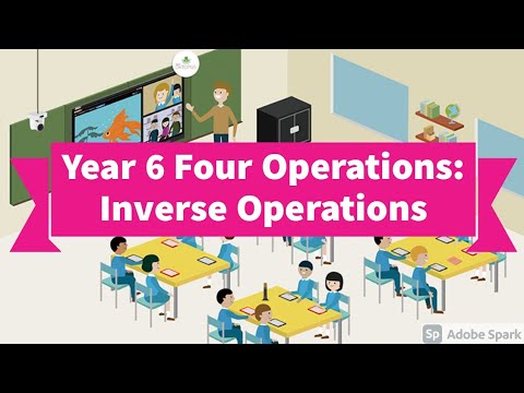 Year 6 Four Operations: Inverse Operations - YouTube