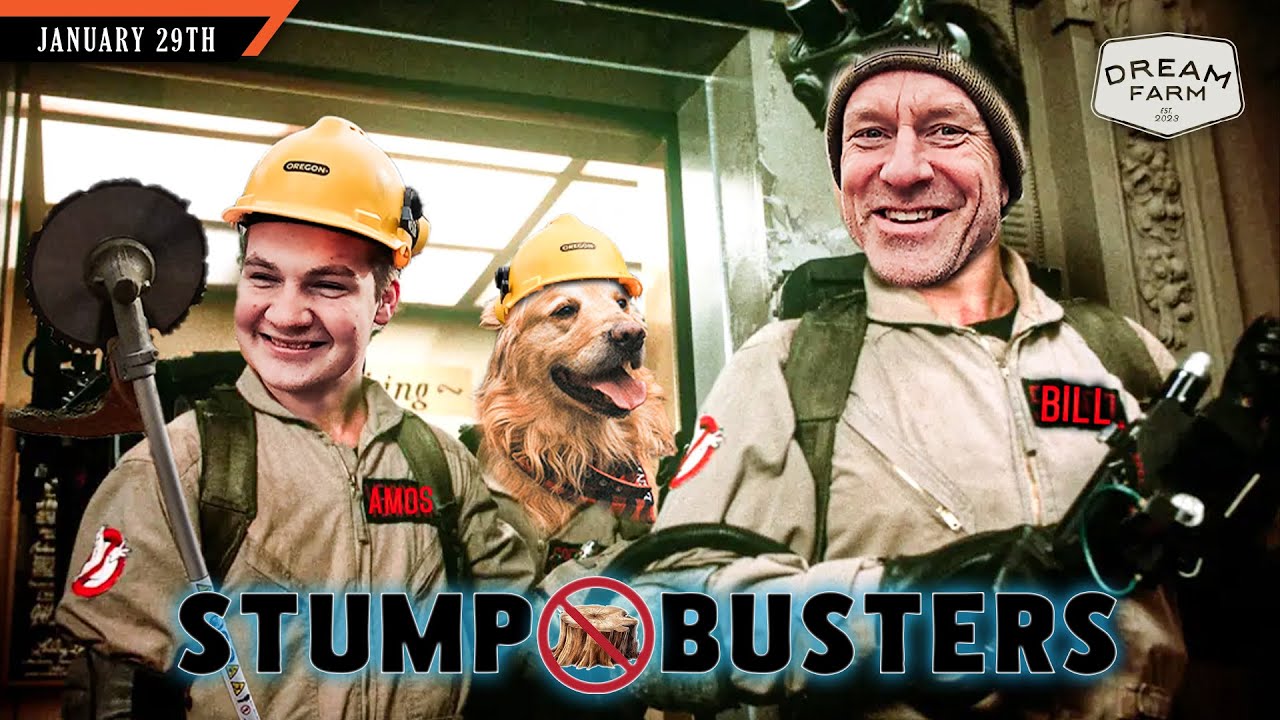 Stump Busting - a Different way to Deal with Stump Sprouts | Dream Farm w/ Bill Winke - YouTube