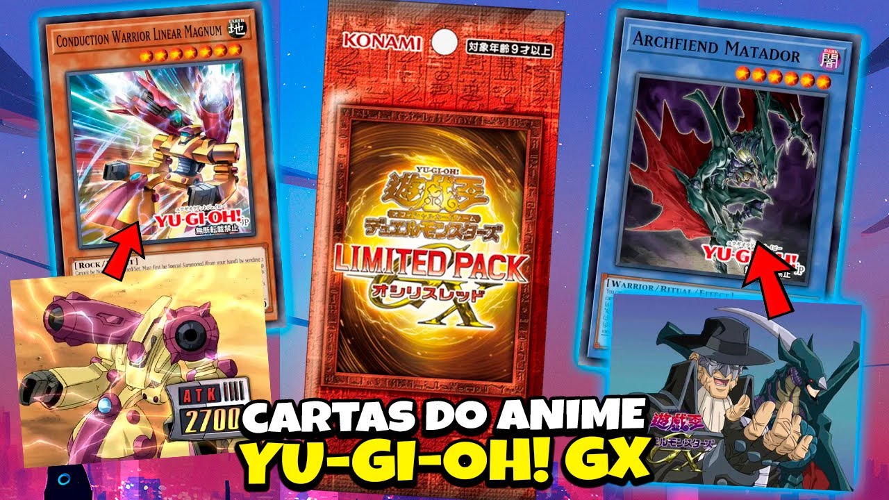 CARTAS DO ANIME YU-GI-OH! GX NO CARD GAME! - YouTube