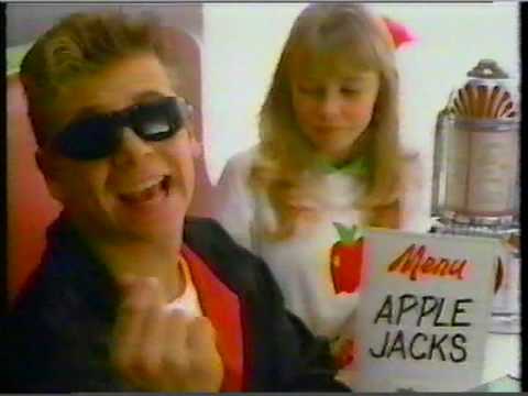 Apple Jacks Cereal Commercial 1988 - YouTube