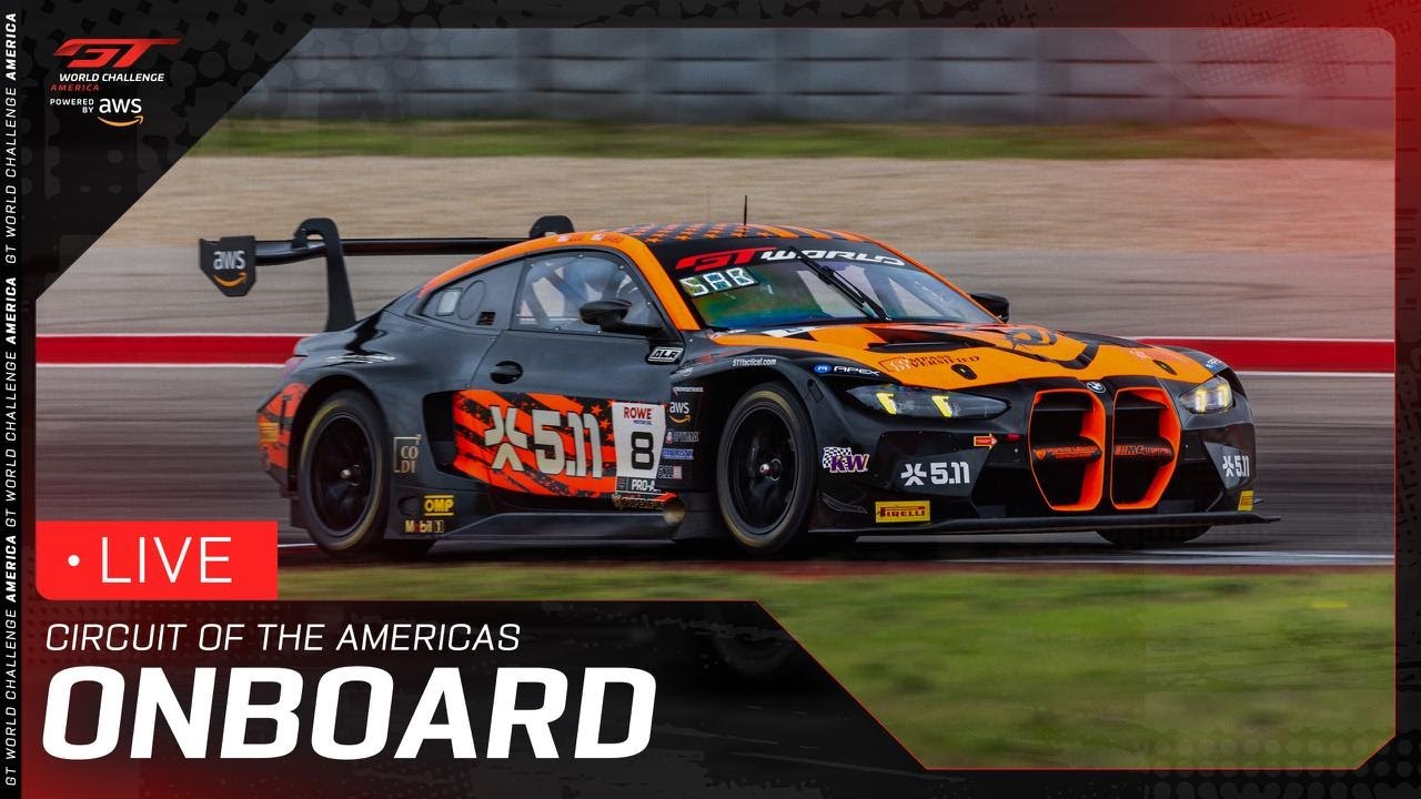 LIVE OB #8 | Race 1 | Circuit of the Americas | GT World Challenge ...