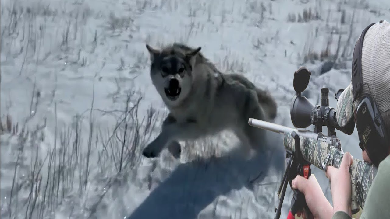 Wolves hunting with guns in the Alaskan wilderness - YouTube