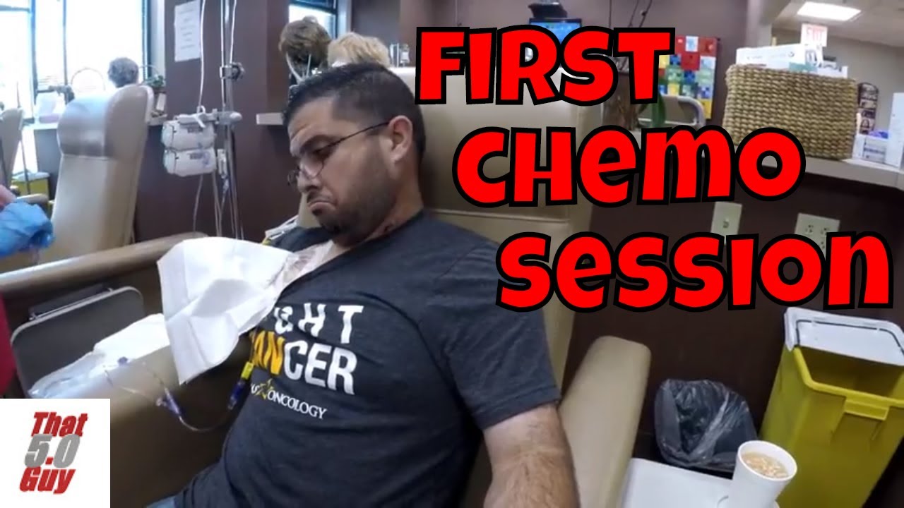 That 5.0 Guy First Chemotherapy Session - YouTube