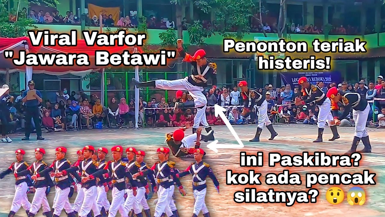 [ LOGARITMA REBORN ] Penampilan Paskibra SMK Malaka Jakarta - YouTube